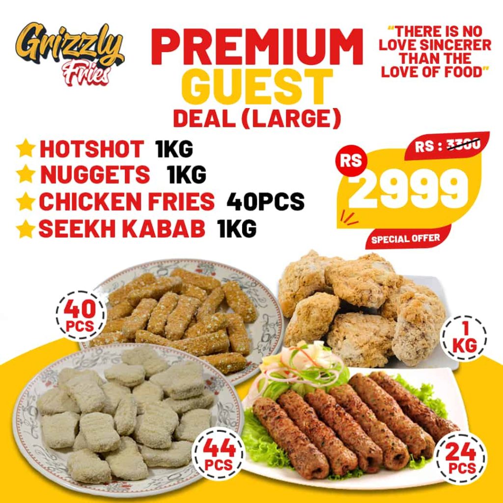 Premium Guest Deal – GrizzlyFries
